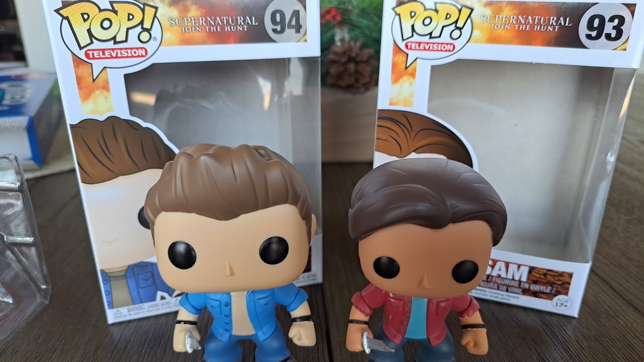 Supernatural Sam Winchester & Dean Winchester Funko Pops Televsion ...