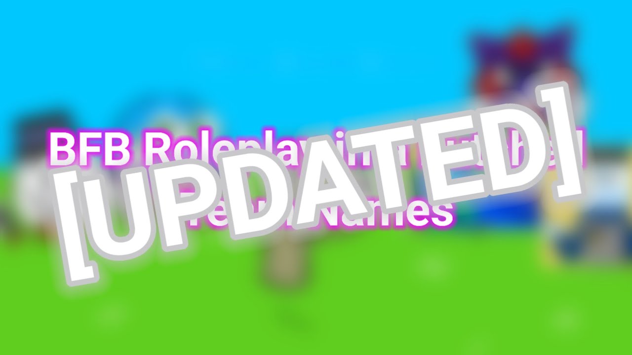 [UPDATED] BFB Roleplay in a Nutshell animation - YouTube