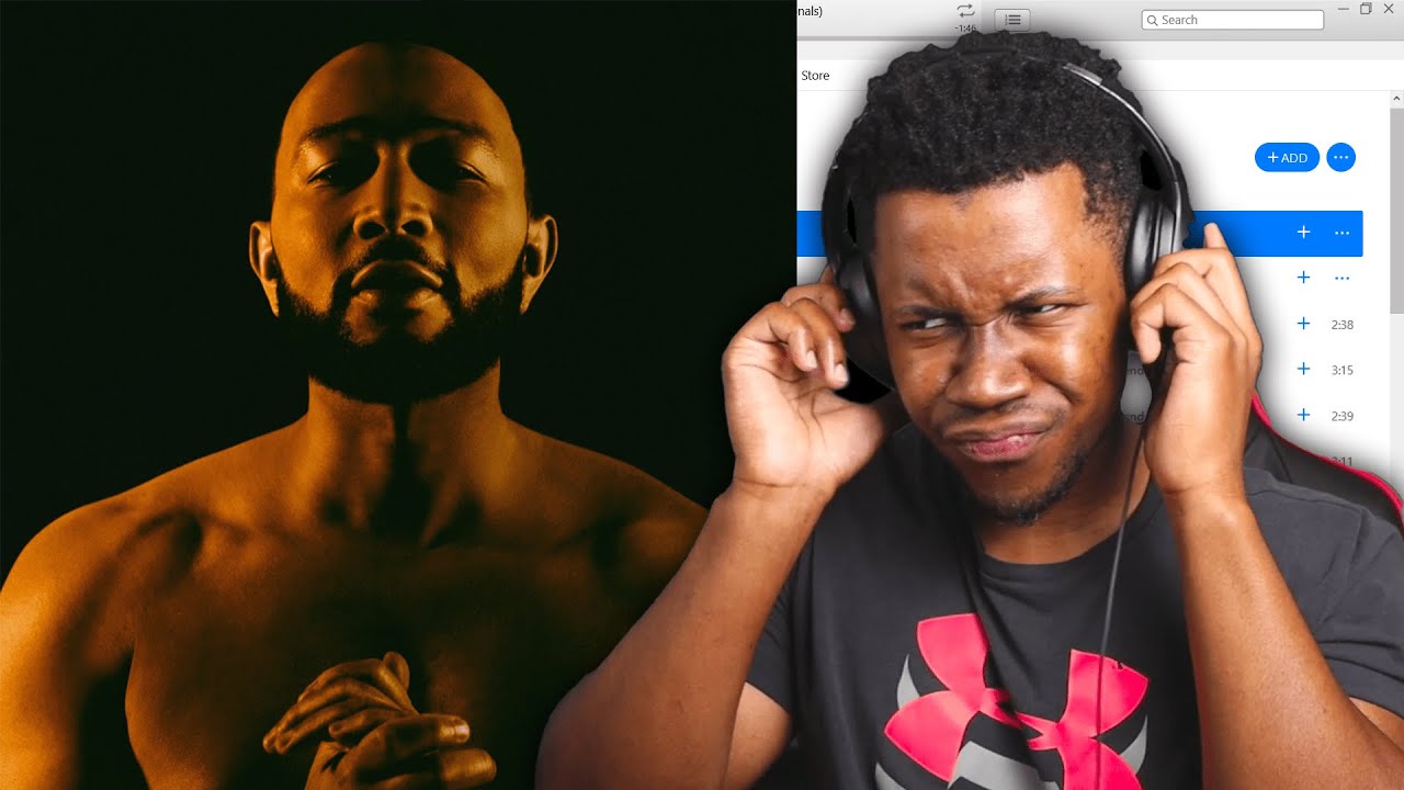 First Time Listening To A John Legend Album - YouTube