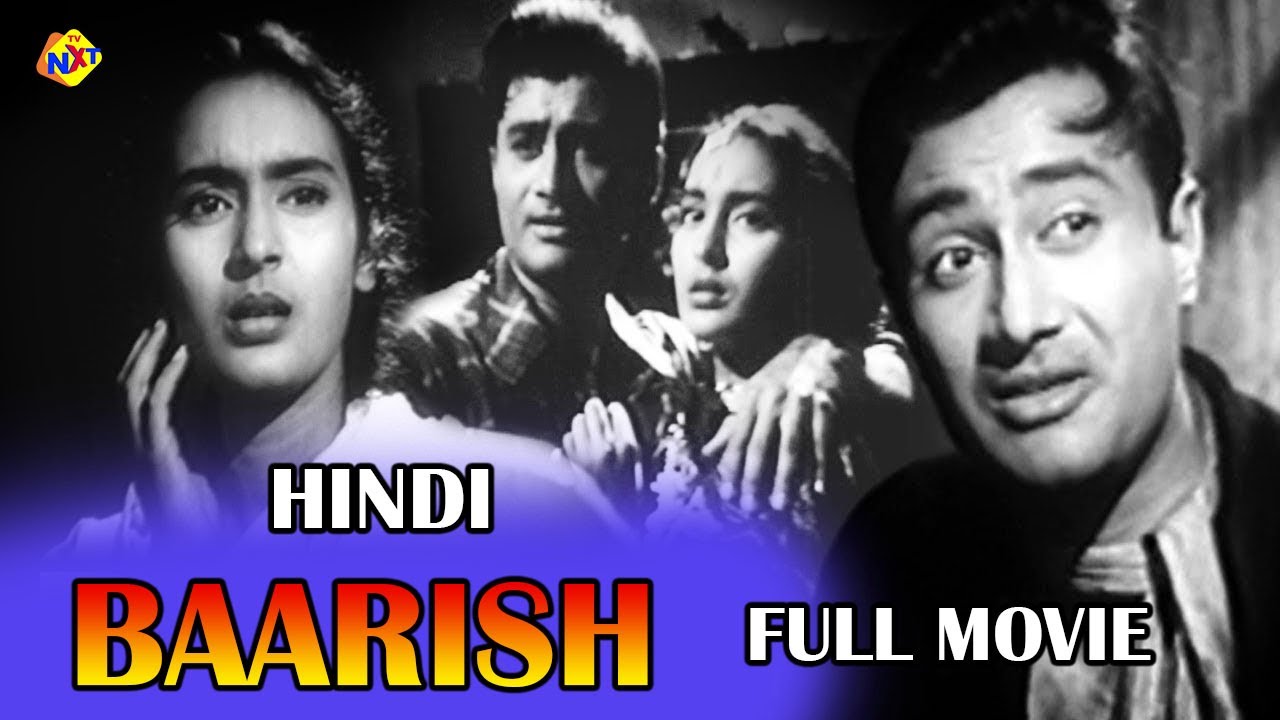 BAARISH (बारिश) 1957 Crime Drama Hindi Full Movie | Dev Anand | Nutan | Lalita Pawar | TVNXT ...