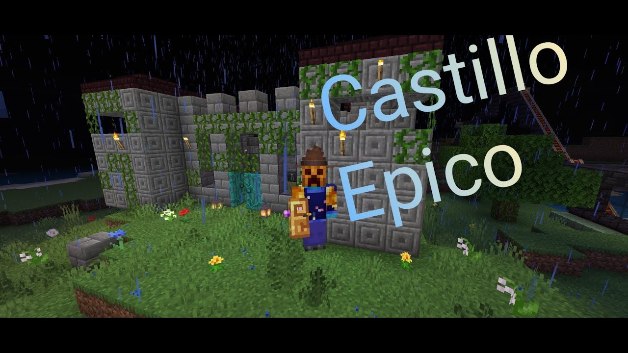Castillo epico en 15 minutos minecraft - YouTube