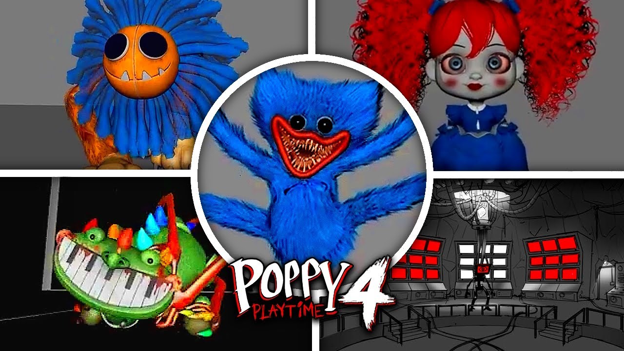 Poppy Playtime: Chapter 4 - Updated Behind the Scenes & ALL New ...