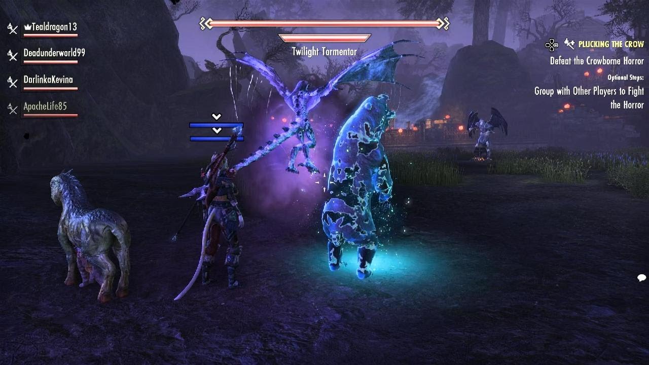 The Elder Scrolls Online Witches Festival: Crowborne Horror Boss Fight ...