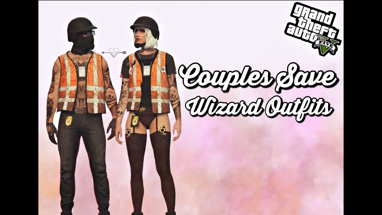 COUPLE SAVE WIZARD OUTFITS | GTA V ONLINE ️ - YouTube