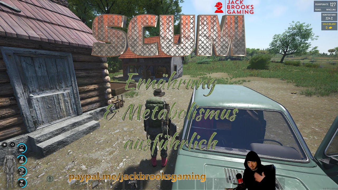 SCUM | Metabolismus, Ausgewogene Ernährung und Angeln - YouTube