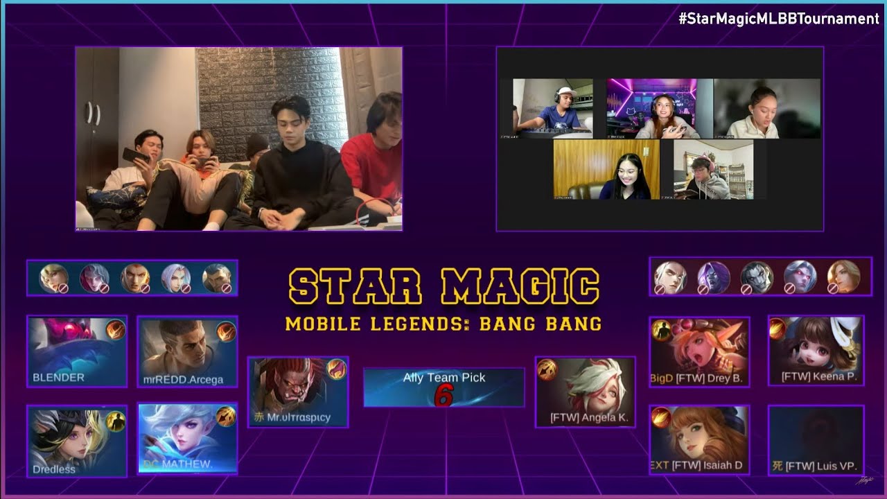 [MATCH 1] Star Magic All Star Games MLBB - YouTube