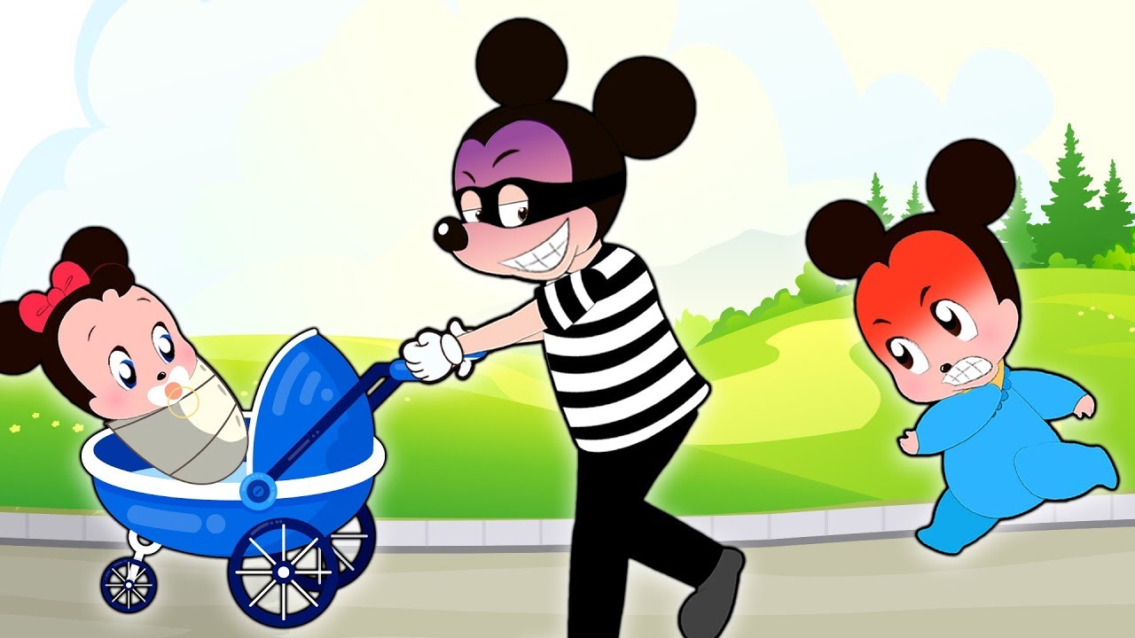 ᴴᴰ Mickey Mouse & Minnie Mouse Learn Colors Funny Story! That Positive ...