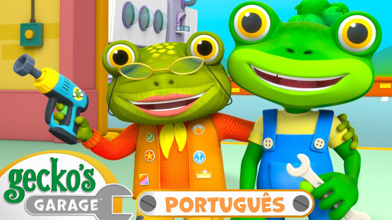 Vovó Gecko ao Resgate! | Melhores Episódios | Garagem do Gecko em ...