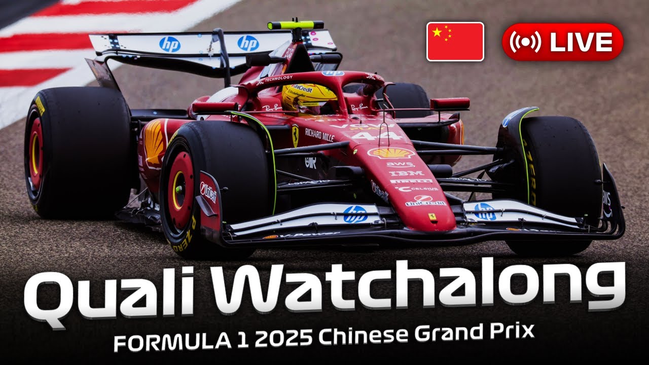 [LIVE] FORMULA 1 Chinese Grand Prix 2025 - QUALIFYING Watchalong | Live ...