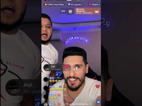 Emrah və Roshka canlı pklar 🤣😅