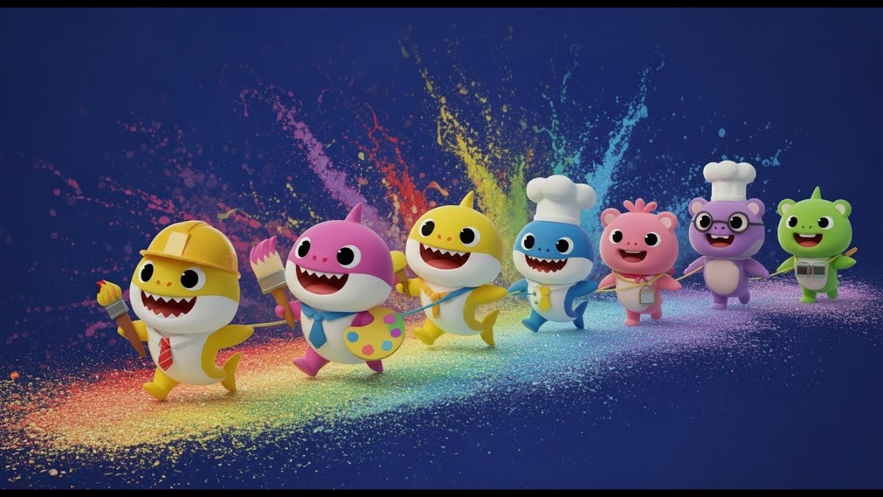 Baby Shark & Rainbow Friends: Our Future Career Dreams! - YouTube