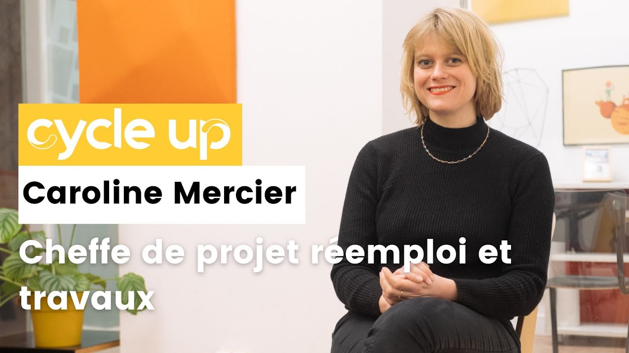 Découvrez Caroline Mercier : cheffe de projet réemploi et travaux - YouTube