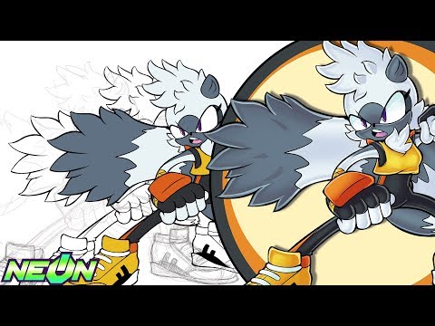 SPEEDDRAW - Tangle the Lemur