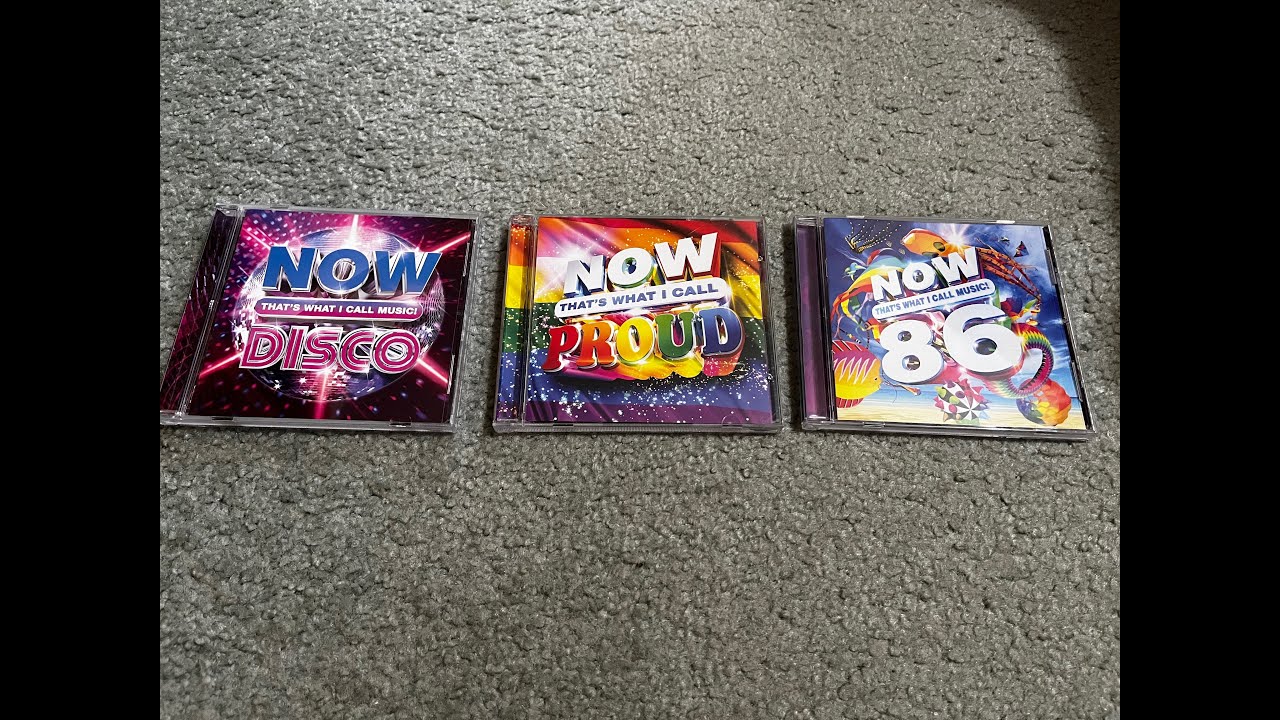NOW 86/NOW Disco/NOW Proud Overview/Unboxing - YouTube