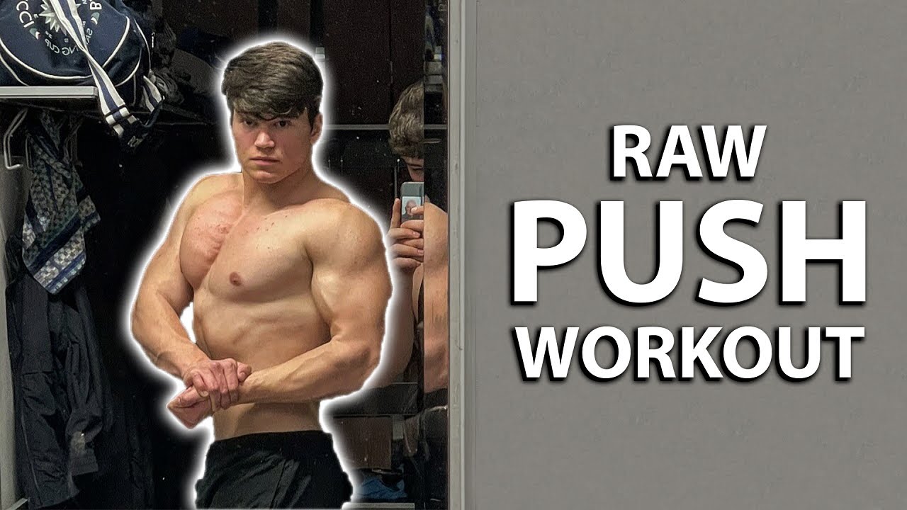 PRVI YT VIDEO | RAW PUSH WORKOUT - YouTube
