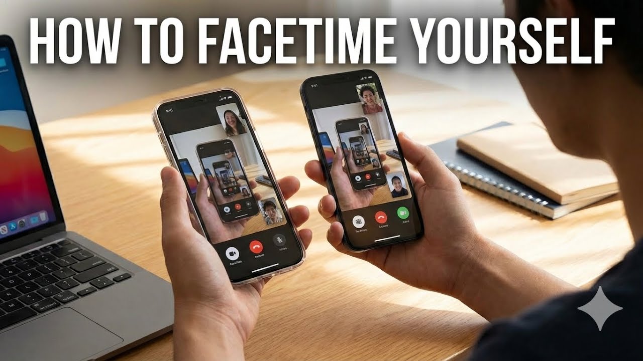 How to Facetime Yourself on Any Apple Device! #facetime #apple # ...