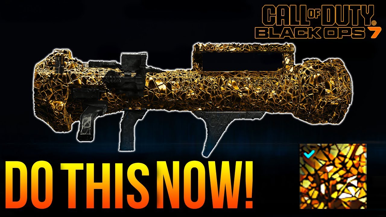 FULL GUIDE - How To Get GOLD Rocket Launchers *FAST!* | Black Ops 7 ...