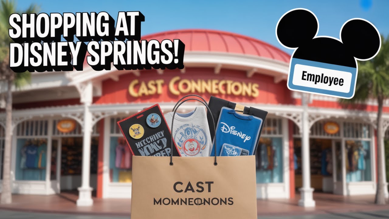 Disney Springs & Cast Connection. - YouTube