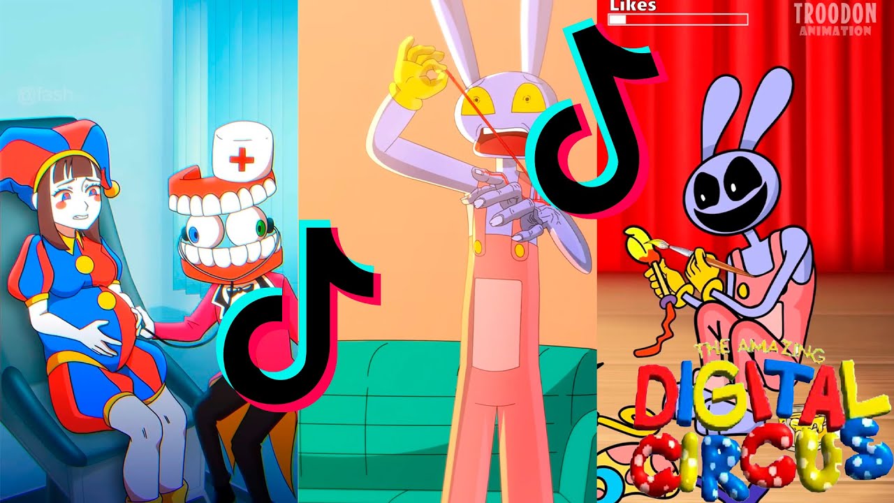 The Amazing Digital Circus, FNAF and Poppy Playtime (ART, ANIMATION ...