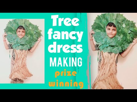 #Fancy dress,🌳 Tree fancy dress for kids,Creative costume making,Prize ...