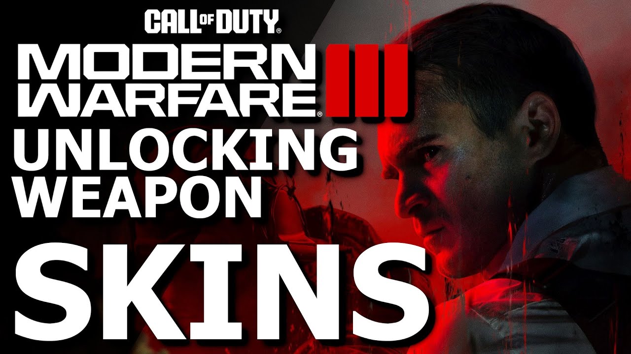 Call of Duty: Modern Warfare III Unlocking Weapon Skins - YouTube