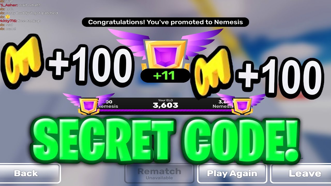 RIVALS UPDATE 10 KEYS CODES *SECRET* Roblox - YouTube