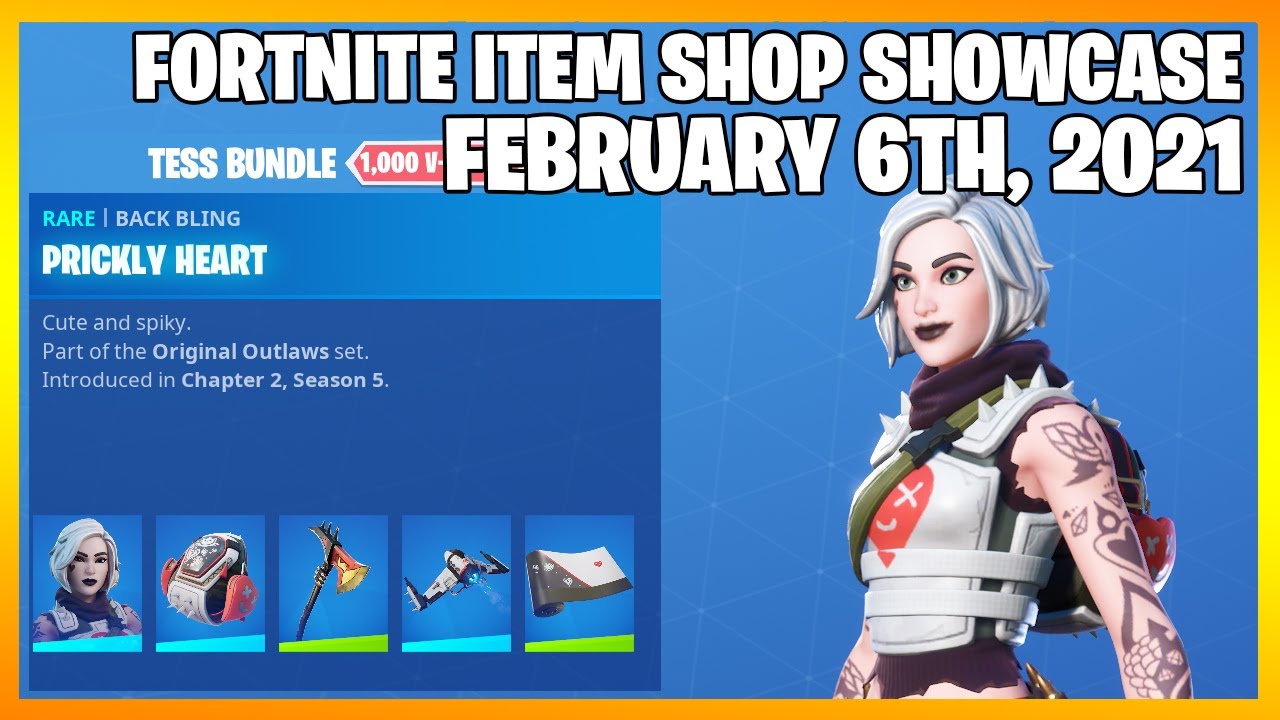 Fortnite Item Shop *NEW* TESS BUNDLE! [February 6th, 2021] (Fortnite ...