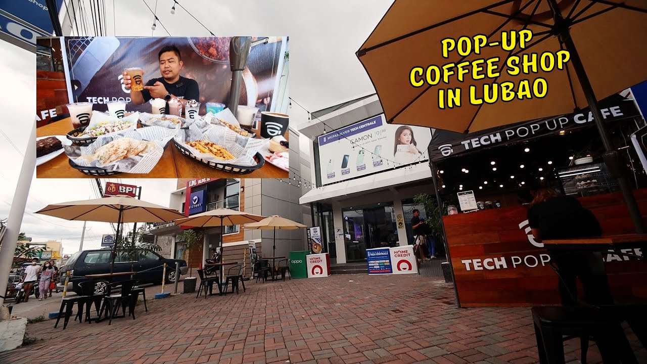 Tech Pop Up Cafe in Lubao Pampanga - YouTube