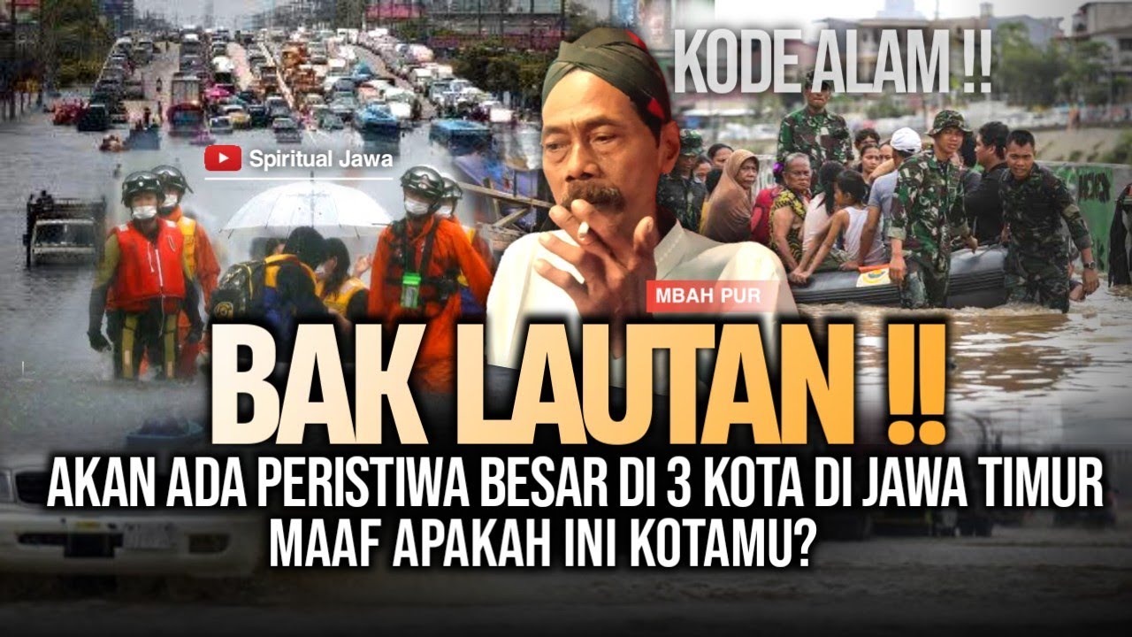 Siap Siap Sebentar Lagi Dunyo Brono Ora Guno Diperkirakan 3 Kota Ini ...