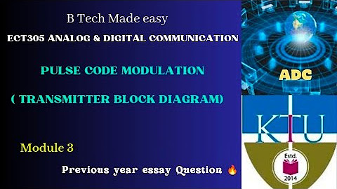 ANALOG & DIGITAL COMMUNICATION KTU MODULE 3 ECT305 S5 ECE 2019 SCHEME - YouTube