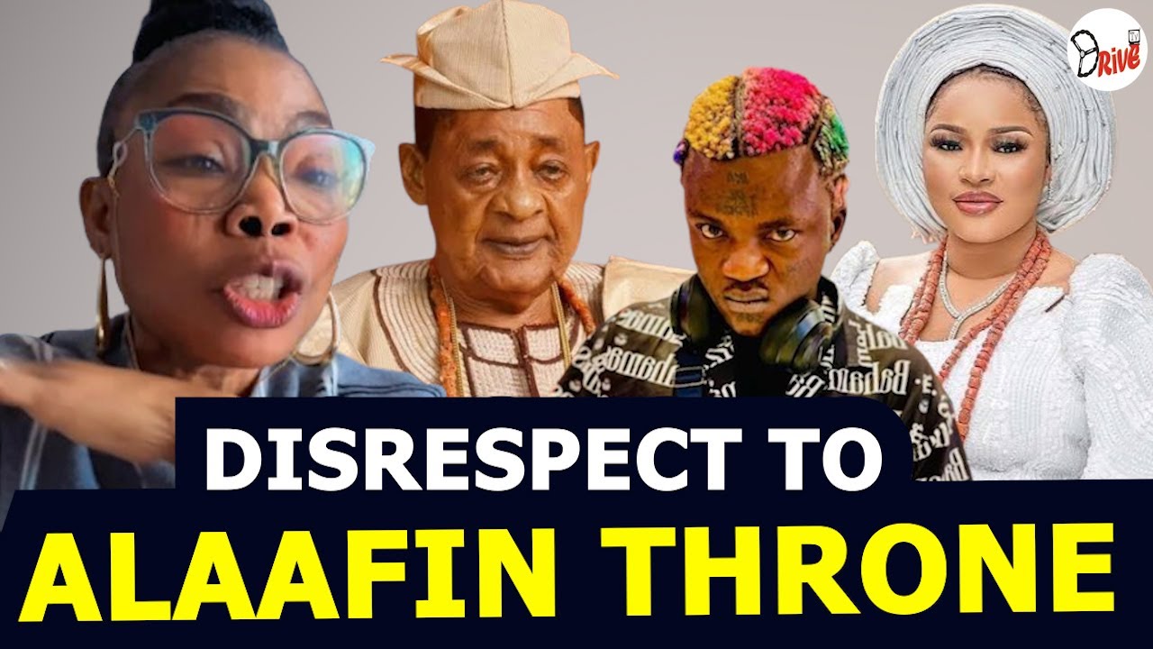 PORTABLE AND WIFE DAMI DISRESPECTS ALAAFIN OYO THRONE - AUNTY ADUNNI ...