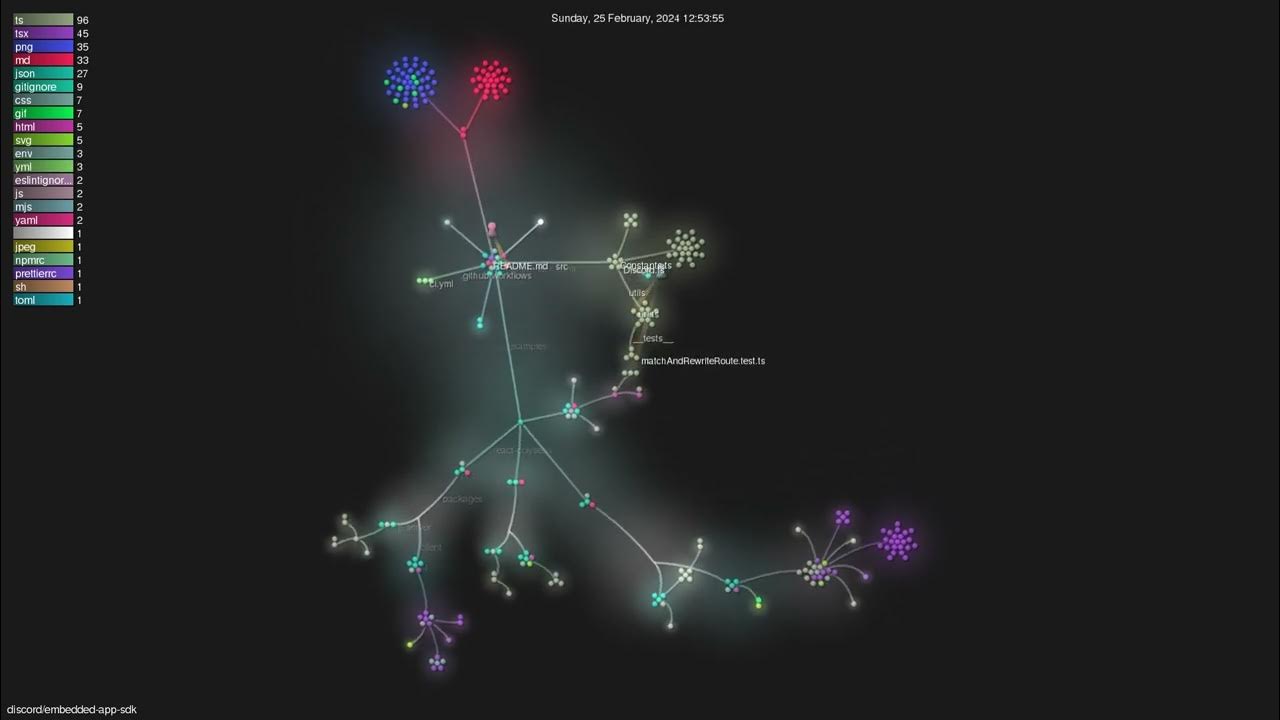 Discord Embedded App Sdk Gource Visualisation Youtube