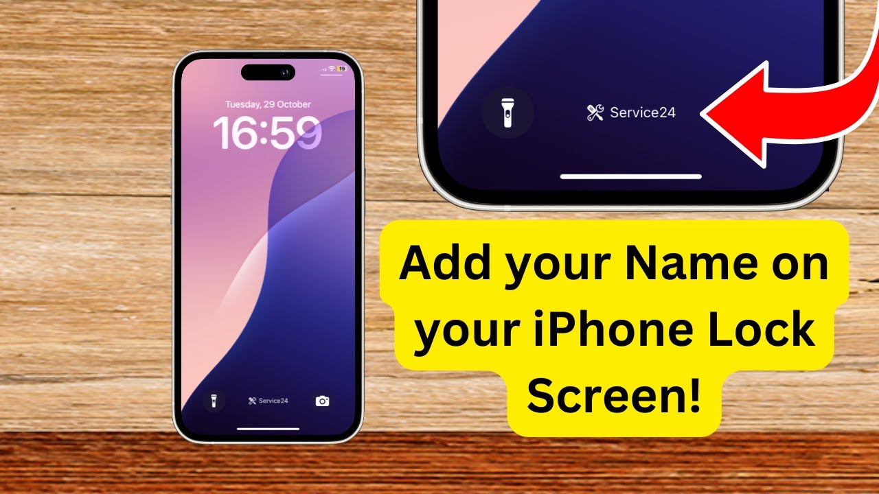 Add Your Name To Your iPhone Lock Screen iPhone lock screen ...