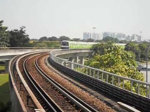 [SMRT Changi Branch Line][Exterior Ad] C151 023/024 Arriving Expo MRT ...