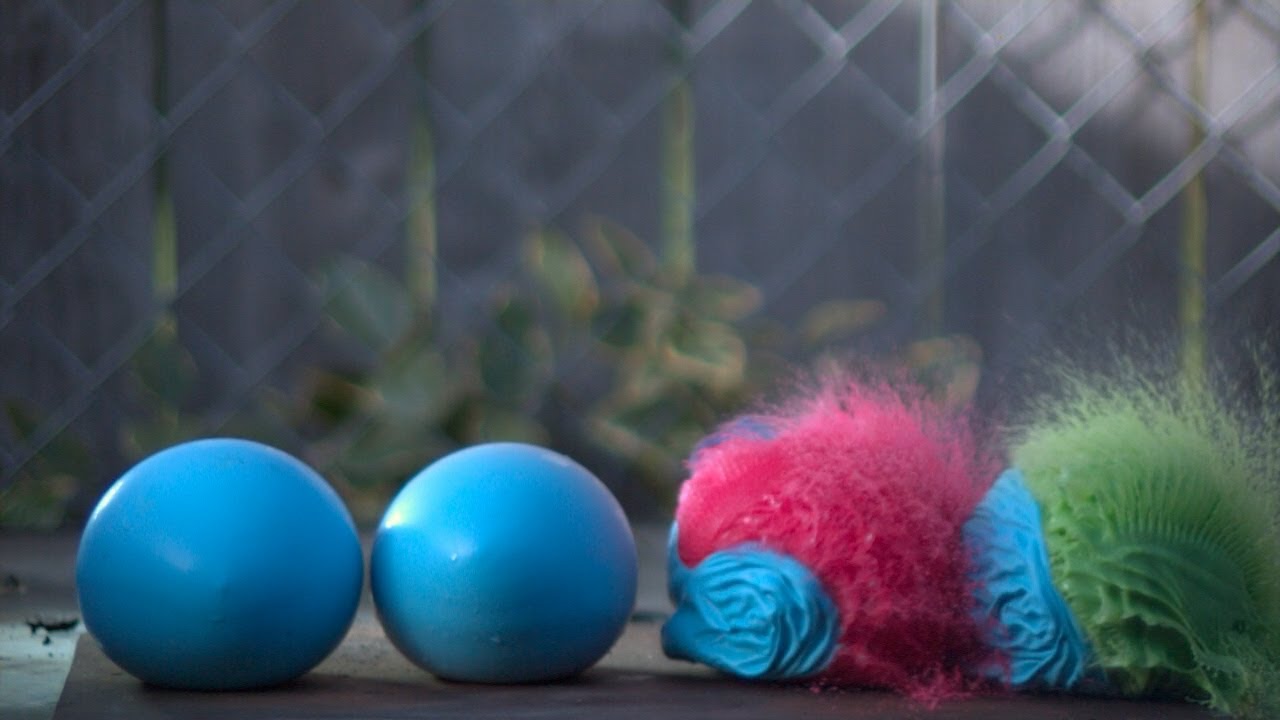 Water Balloons Popping | Super Slow Motion! - YouTube