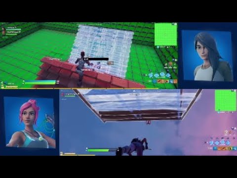 Fortnite 1v1 split screen* vs................ - YouTube