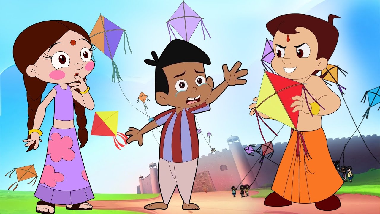 Chutki - Magical Kite Story | Happy Sankranti | Special Cartoons for ...