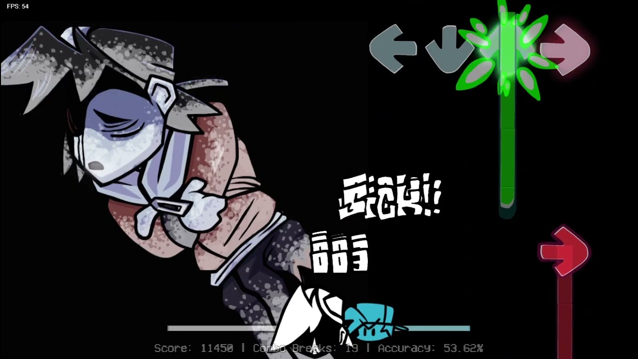 FNF Mount Silver Monochrome Remix( first time) - YouTube