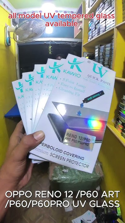 OPPO RENO 12 / P60 ART/P60/P60 PRO UV GLASS #oppo #glass #uvglass #uv #shorts #viralvideo # ...