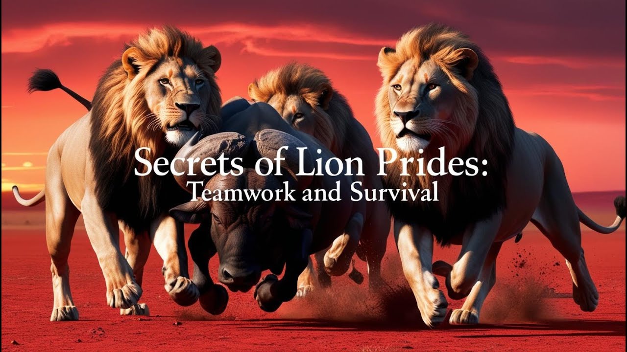 Secrets of Lion Prides Teamwork and Survival | Animal Planet - YouTube