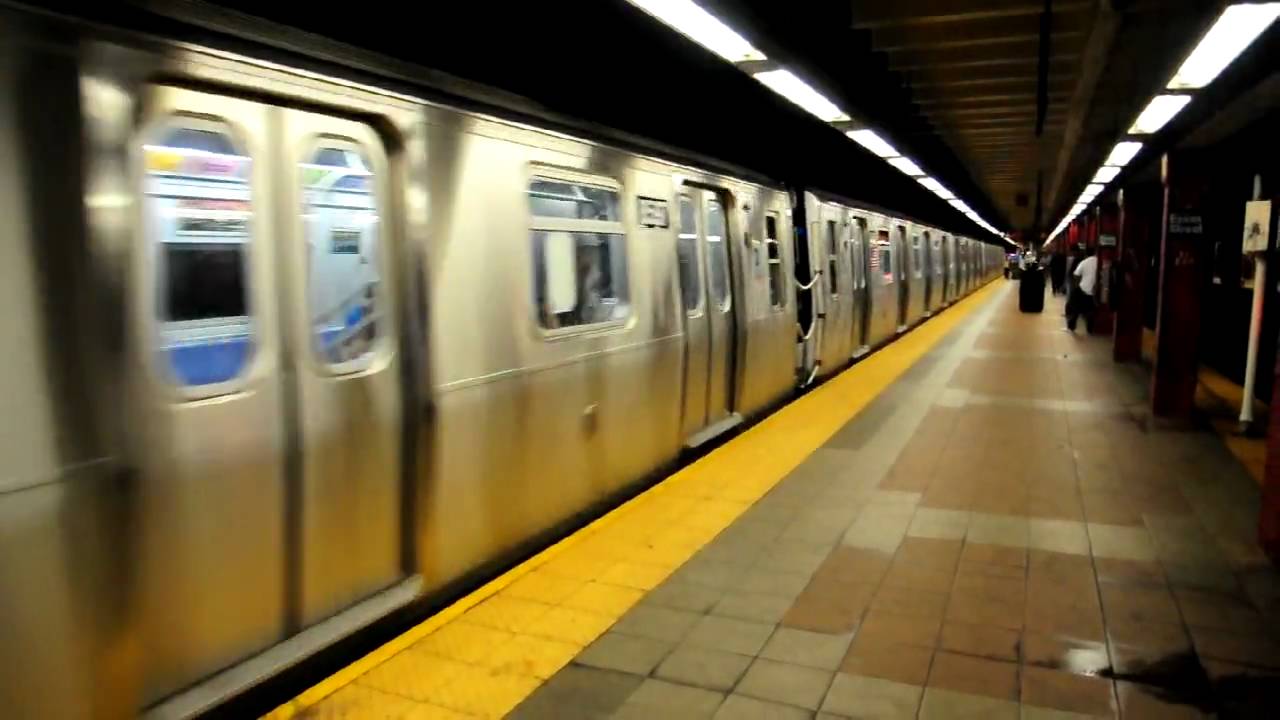 MTA NYC Subway R160A M Train / First Day - Part 1 - YouTube