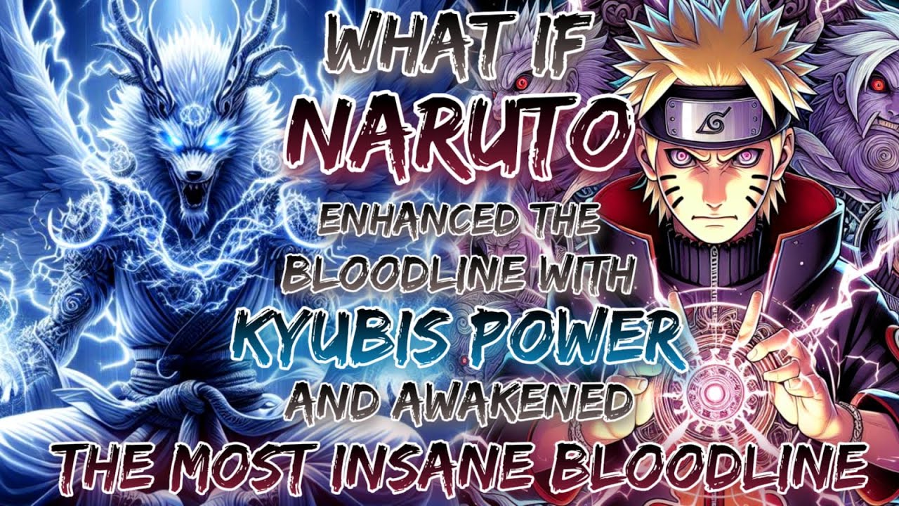 What If Naruto Enhanced The Bloodline With Kyubis Power And Awakened ...