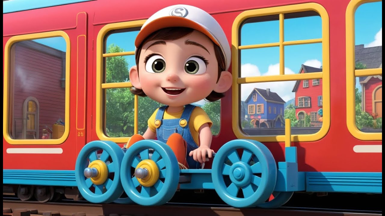 Steam Train Whistle Song | Choo Choo Train Song for Kids | Rhythmic ...