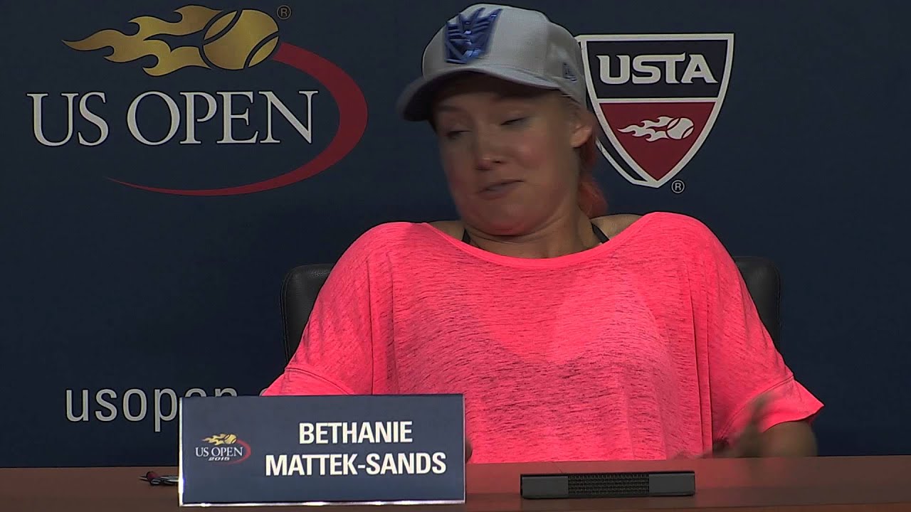 US OPEN SEPT. 2, 2015: BETHANE MATTEK-SANDS INTERVIEW - YouTube