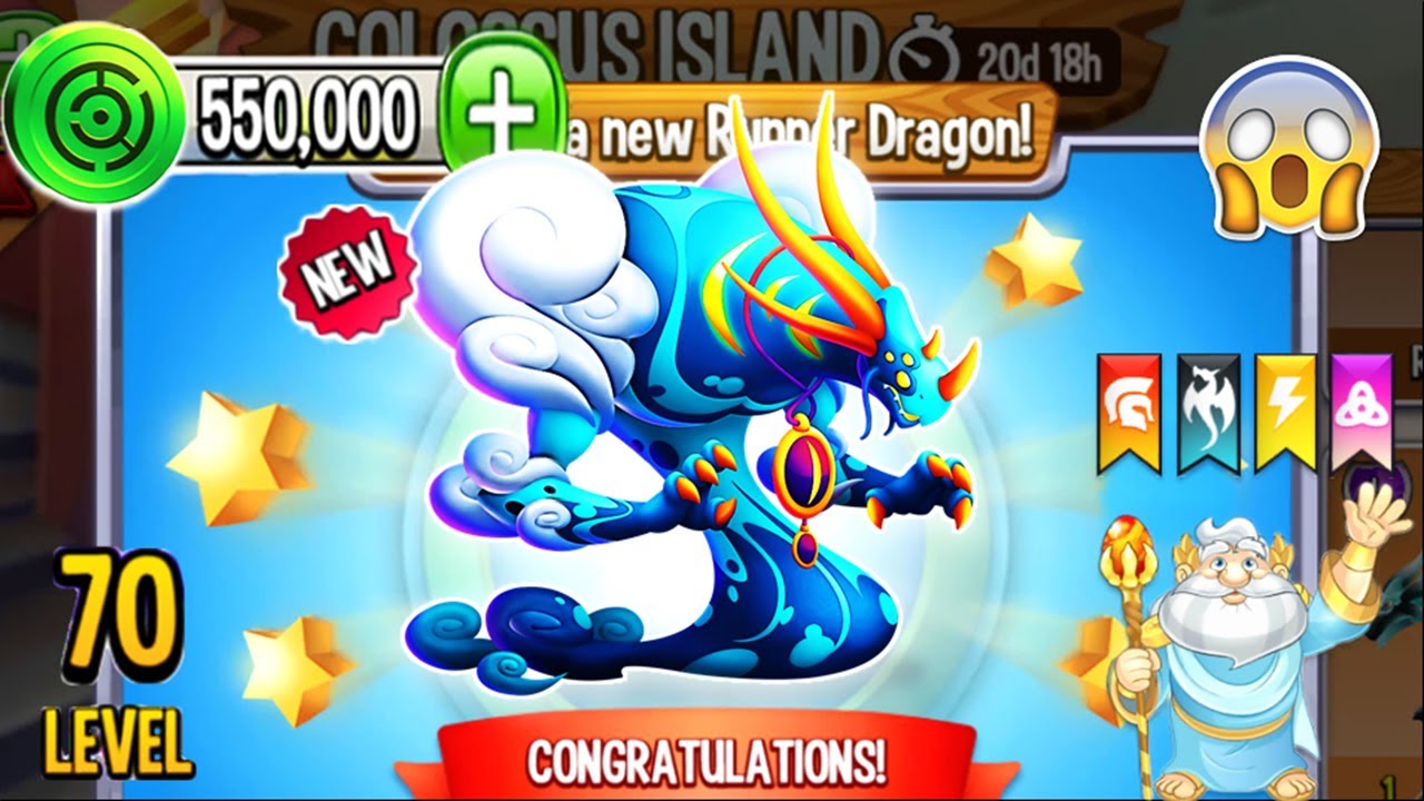 Dragon City: Cyclone Genie Dragon, plus all Elder Blaze Island ...