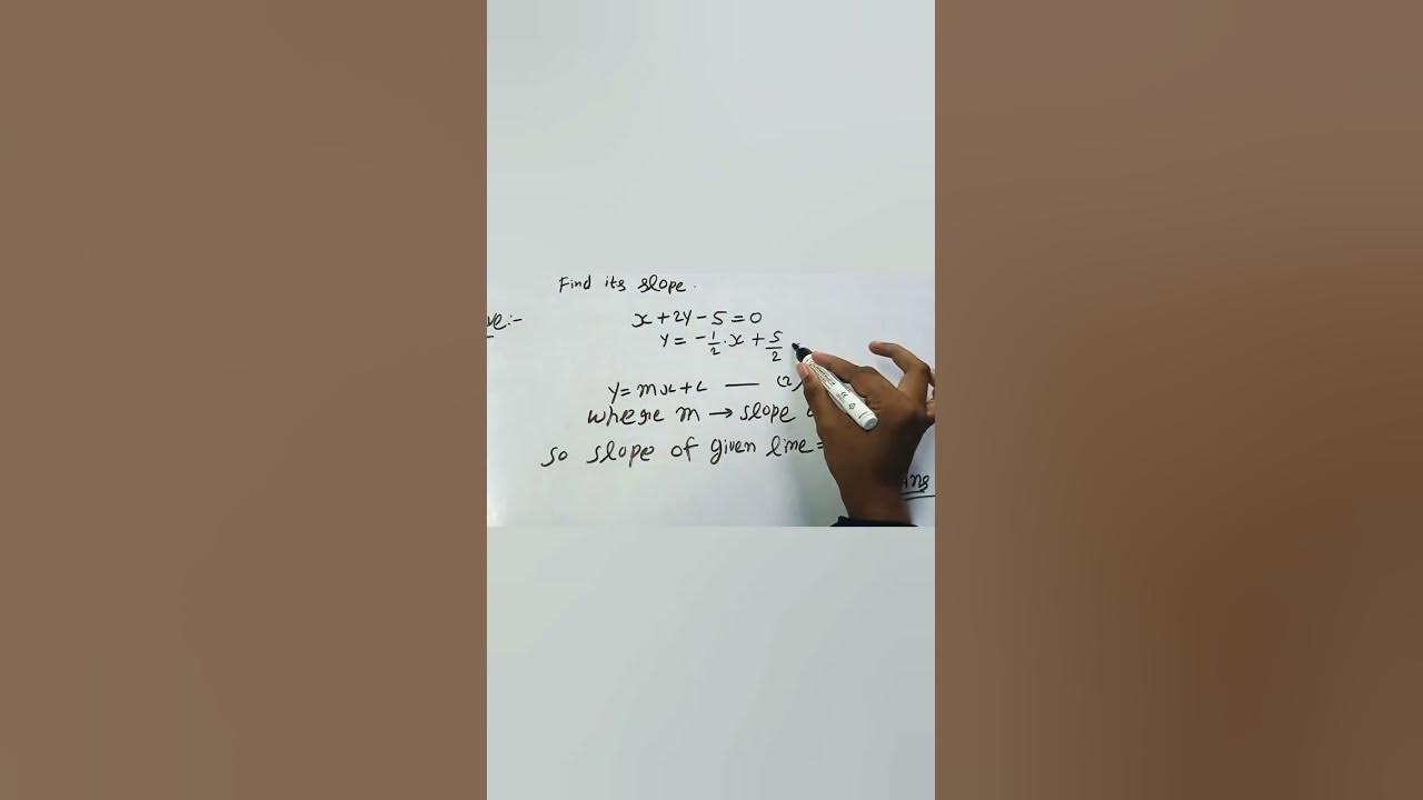 How To Find Slope Of Line When Equation Of Line Is Given Maths Easy In Hindi YouTube how-to-find-slope-of-line-when-equation-of-line-is-given-maths-easy-in-hindi-youtube