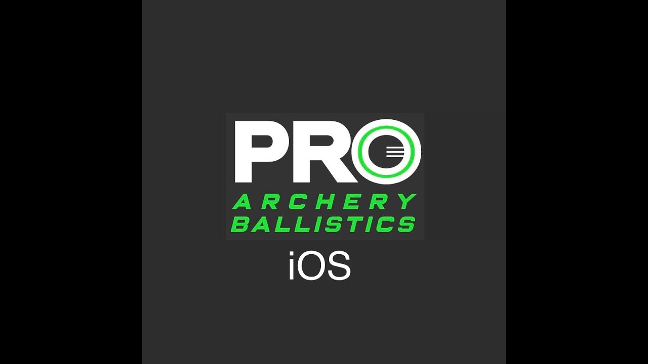 Overview of Pro Archery Ballistics iOS. - YouTube