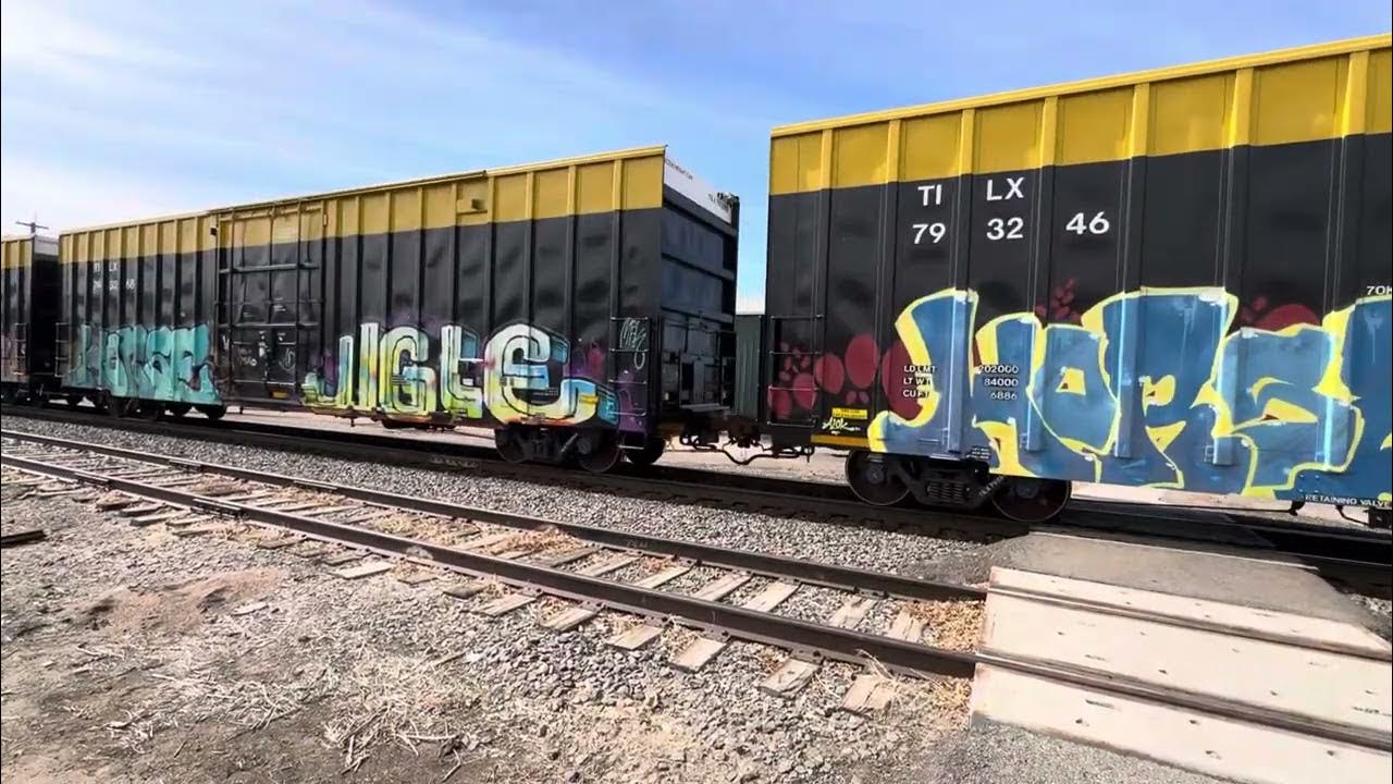 UP #3935 Lead’s The LDI04 Through Greeley, CO With Friendly Train Crew 3/2/2025. - YouTube