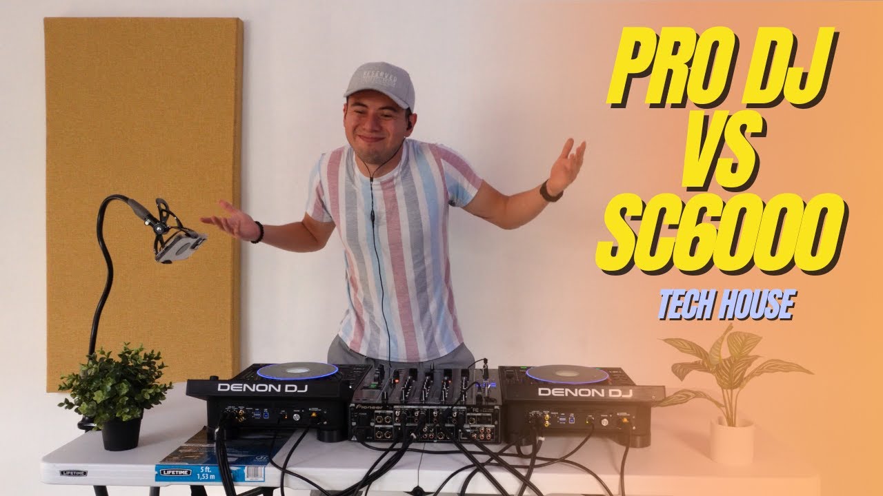 Pro DJ plays Tech House on Denon SC6000 - YouTube