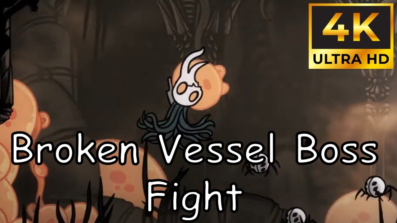 Broken Vessel Boss Fight (Hollow Knight) - YouTube